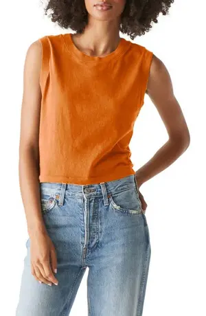 Michael Stars Michael Stars Johnnie Crewneck Tank Heatwave