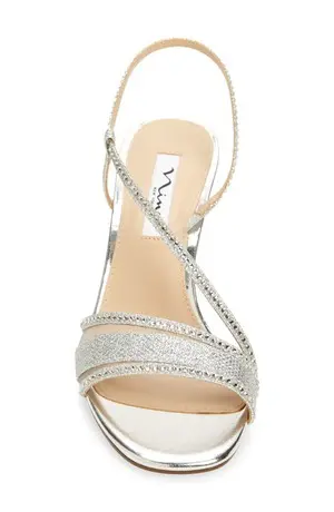 Nina Abbi Slingback Sandal - Silver
