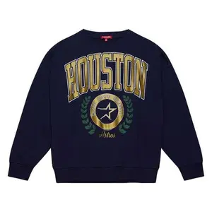 Mitchell & Ness Houston Astros Cooperstown Collection Logo Pullover Sweatshirt