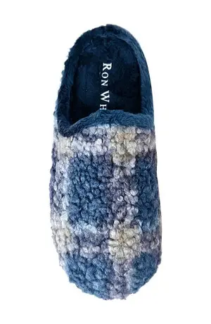 Ron White Lily Mule Slipper - Blueberry