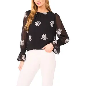 Cece Dupraz Embroidered Blouses