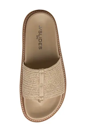 J/SLIDES NYC Rafina Woven Slide Sandal