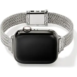 John Hardy Sterling Smart Watch Strap - Silver