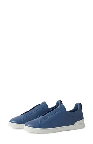 Zegna Triple Stitch™ Secondskin Sneakers - Zaffiro