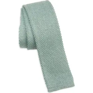 Zegna Oasi Linen Knit Tie - Green