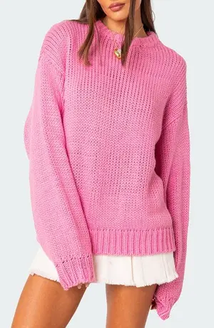 EDIKTED Aiden Oversize Chunky Sweater