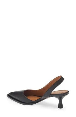 ATP ATELIER Desana Slingback D'orsay Pumps - Black
