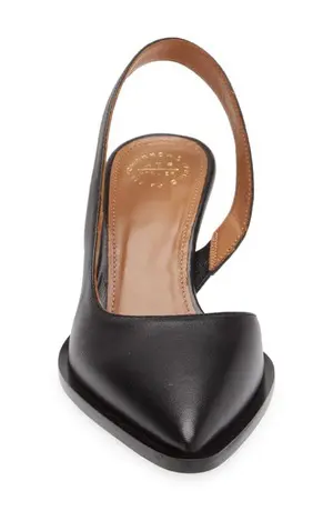 ATP ATELIER Desana Slingback D'orsay Pumps - Black