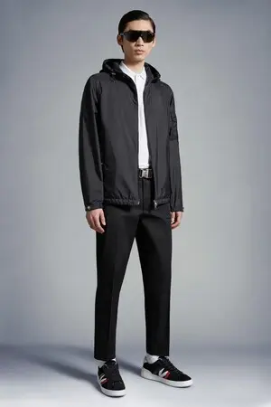 Moncler Etiache Rain Jacket - Black