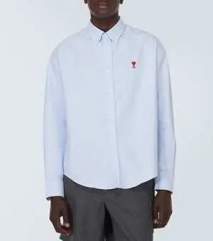 AMI Paris De Cœur Cotton Poplin Shirt