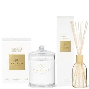 GLASSHOUSE FRAGRANCES Glasshouse Marseille Memoir Candle And Liquid Diffuser - One-color