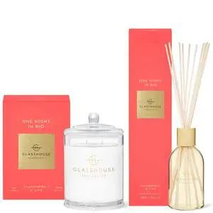 GLASSHOUSE FRAGRANCES Glasshouse One Night In Rio Candle And Liquid Diffuser - One-color