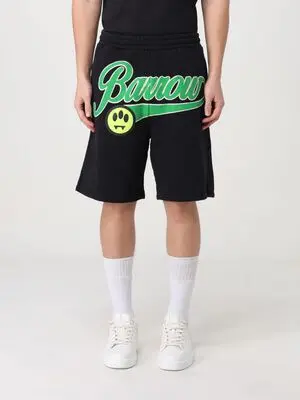 BARROW Printed Shorts - Black