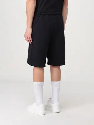 BARROW Printed Shorts - Black