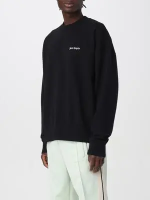 Palm Angels Logo Sweatshirt - Navy