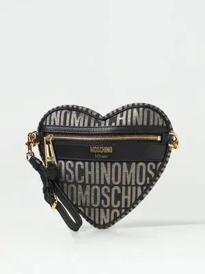 Moschino Heart Mini Bag - Black