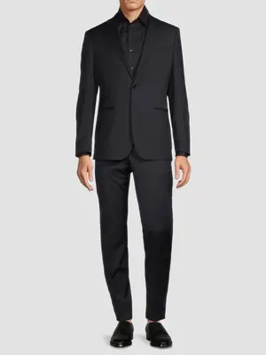 Corneliani Wool Crystal Lapel Tuxedo