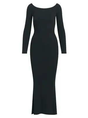 FAVORITE DAUGHTER The Sara Off-the-shoulder Midi-dress