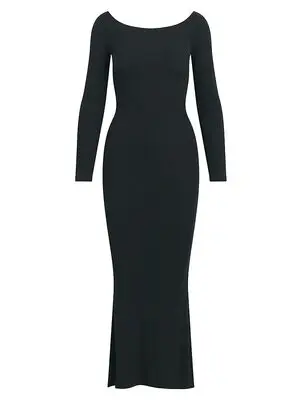 FAVORITE DAUGHTER The Sara Off-the-shoulder Midi-dress