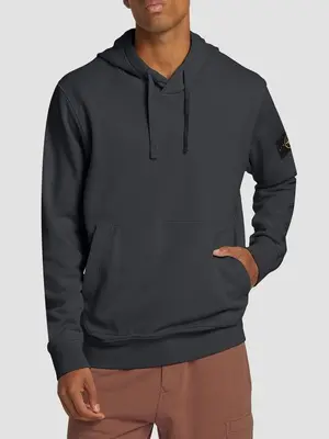 Stone Island Core Cotton Fleece Hoodie