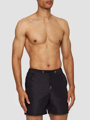 Orlebar Brown Bulldog Drawcord Shorts - Night Iris