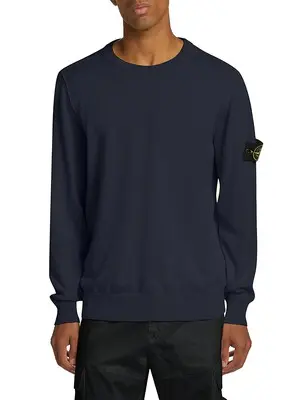 Stone Island Crewneck Cotton Sweater