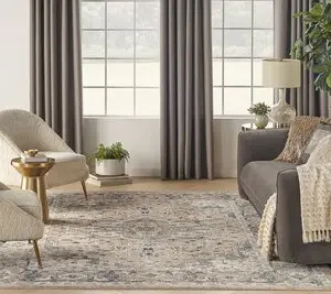 NOURISON HOME Concerto Beige/grey 8' X 10' Rug - One-color