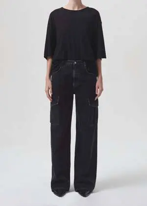 AGOLDE Minka Cargo Jeans In Spider - Multi