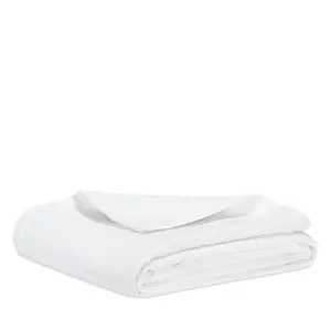 LANDS DOWNUNDER Honeycomb Coverlet - White