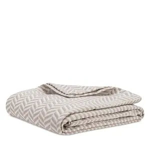 LANDS DOWNUNDER Chevron Blanket - Light Gray
