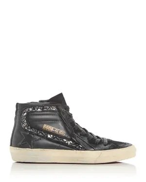 GOLDEN GOOSE Slide Embellished High-top Sneakers