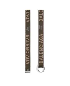 Balenciaga D-ring Belt - Brown