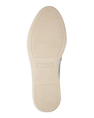 MARC FISHER LTD. Yanelli Suede Loafers - Light Blue
