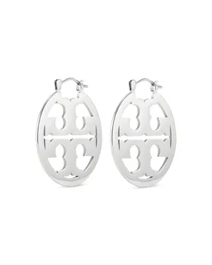 Tory Burch Miller Small Hoop Earrings