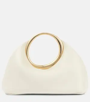 Jacquemus Le Petit Calino Leather Tote White