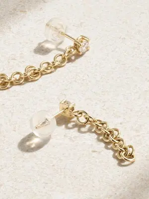 SPINELLI KILCOLLIN Anaka Diamond And 14-karat Earrings