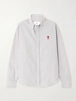 AMI Paris Adc Embroidered Shirt