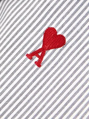 AMI Paris Adc Embroidered Shirt