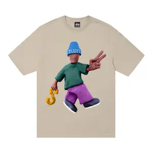 StÜssy Peace & Prosperity Tee 'khaki - Tan