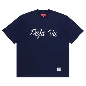 Supreme D�j� Vu Short-sleeve Top 'navy - Blue