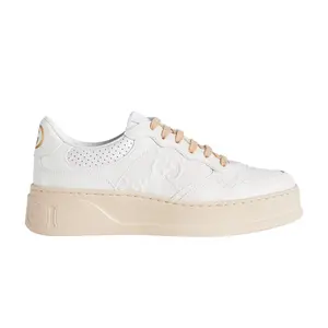 Gucci Gg Embossed Sneakers - White