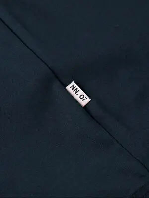 Nn07 Paul 3525 Organic Cotton Polo Shirt - Blue