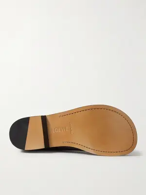 Loewe Campo Leather Chelsea Boots