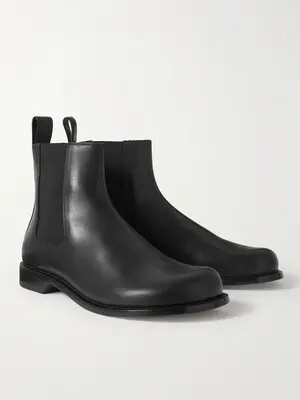 Loewe Campo Leather Chelsea Boots