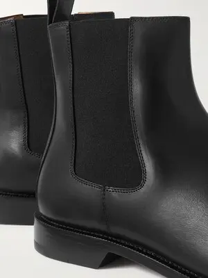 Loewe Campo Leather Chelsea Boots