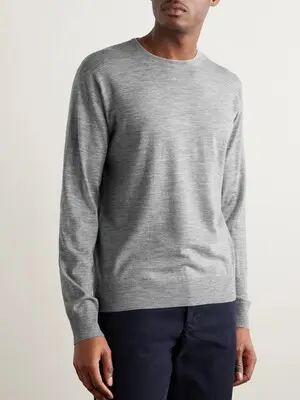 Peter Millar Excursionist Flex Merino Wool-blend Sweater