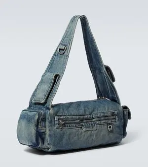 Balenciaga Superbusy Sling Small Shoulder Bag - Blue