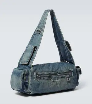 Balenciaga Superbusy Sling Small Shoulder Bag - Blue
