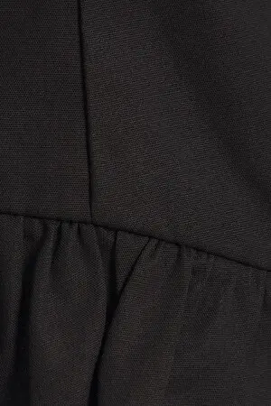 DE LA VALI Koko Stretch-cotton Poplin Top