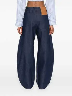 Jacquemus Le De-nimes Ovalo Jeans - Blue